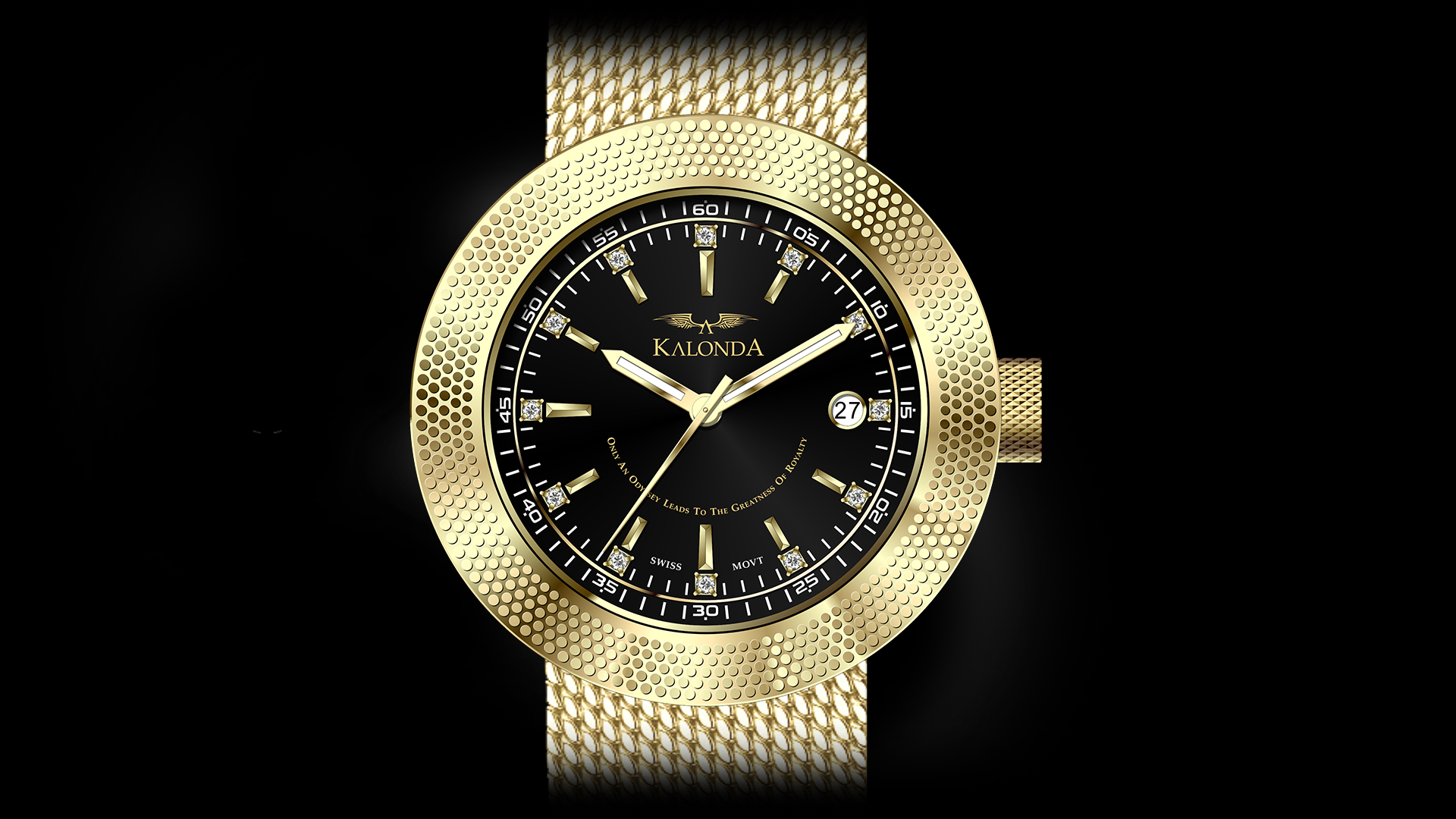 The Royal Gold Watch 'For Her' - Official Kalonda Webstore